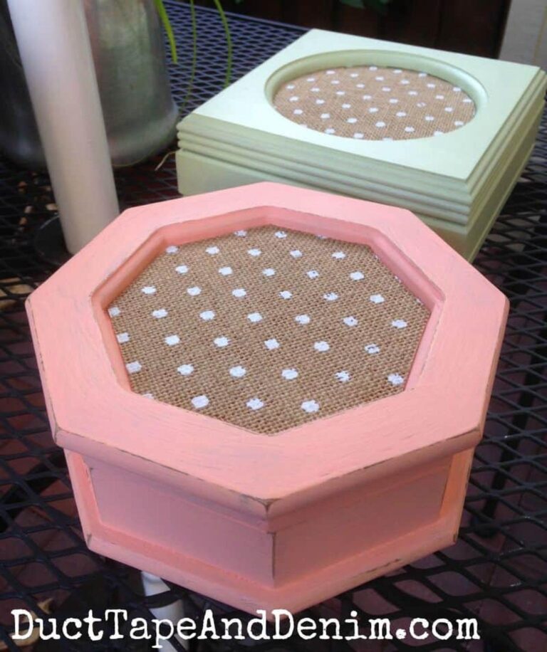 21 Beautiful DIY Jewelry Box Projects for Tidy Spaces