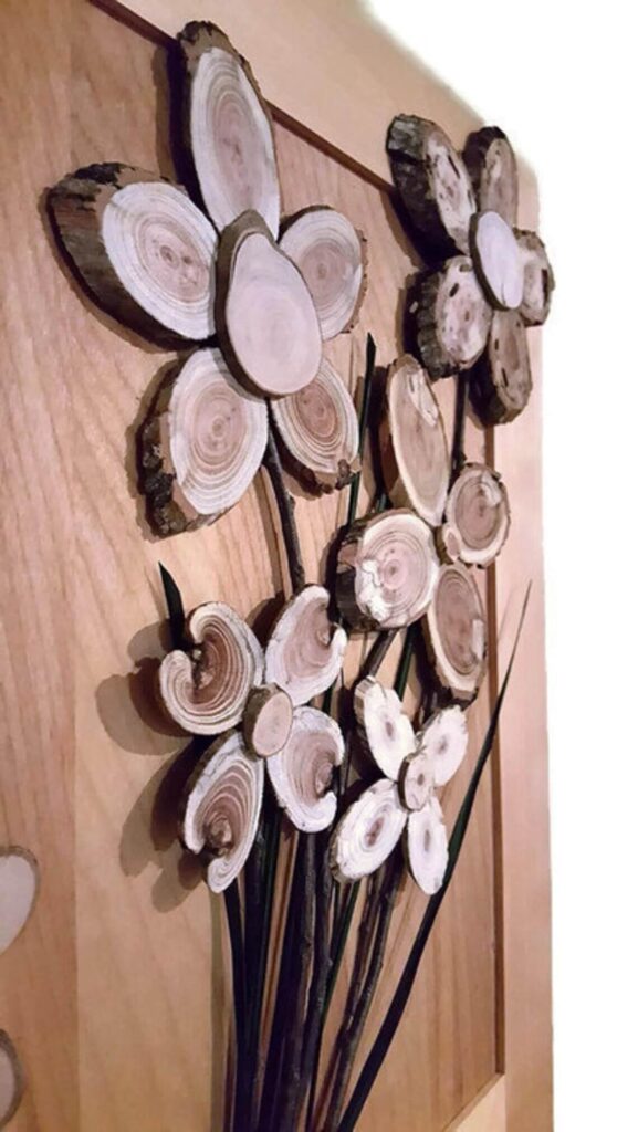 25 Creative Spring Wood Slice Decor Ideas to Welcome the Season