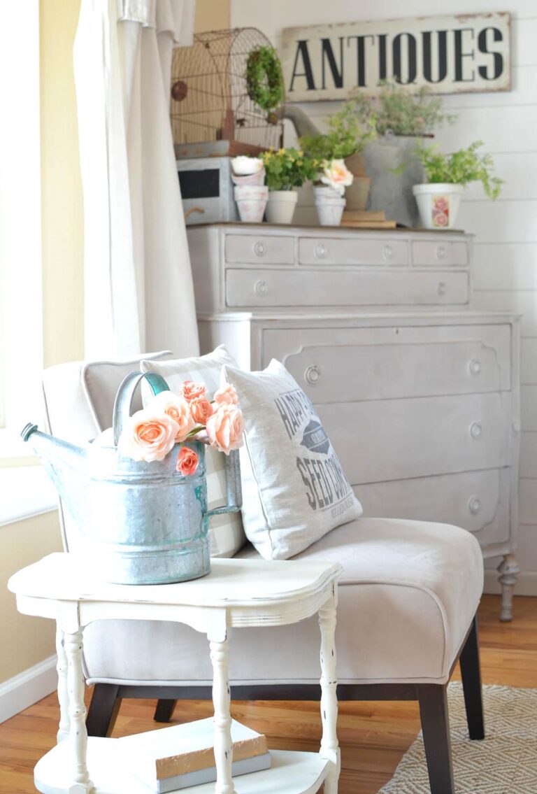 65 Rustic Decor Ideas to Welcome Spring into Your Farmhouse