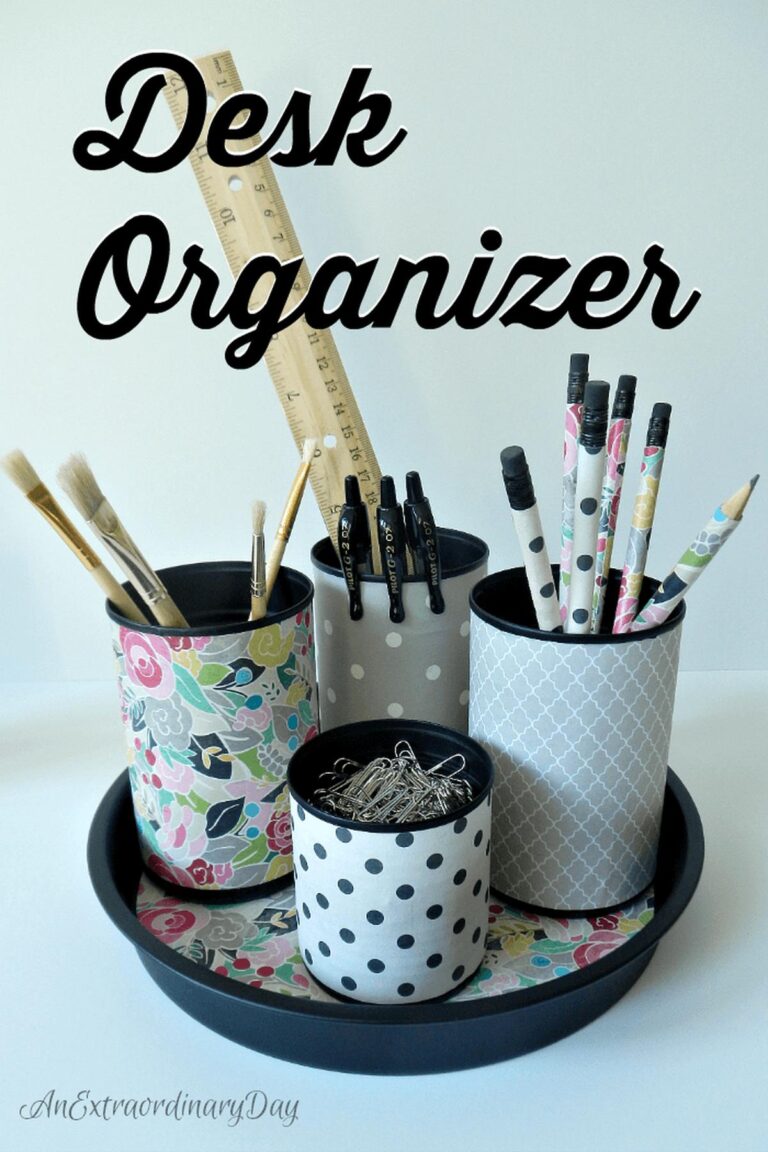 34 Budget-Friendly Desk Organizer Ideas for a Tidier Office