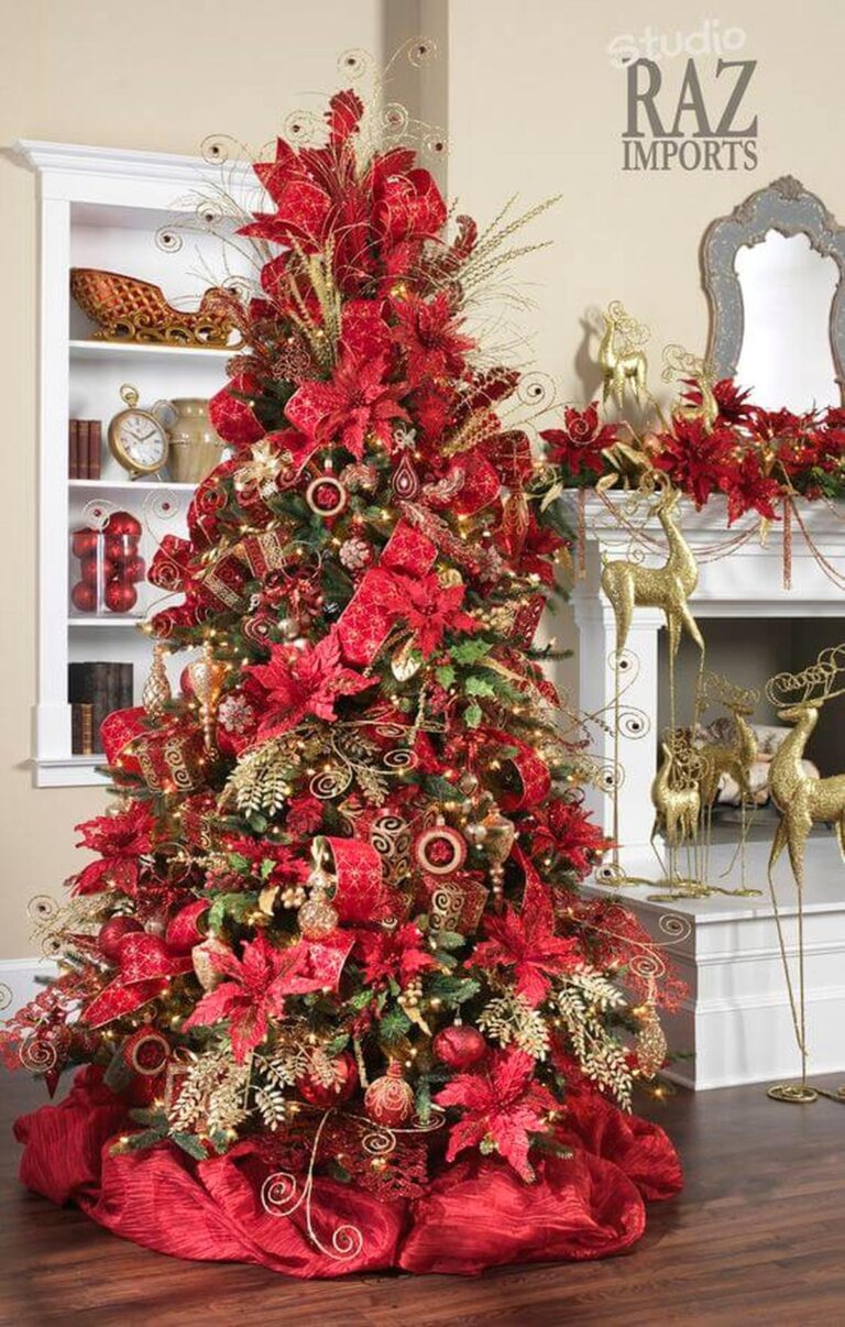 40 Festive Red Christmas Decor Ideas to Spark Holiday Joy