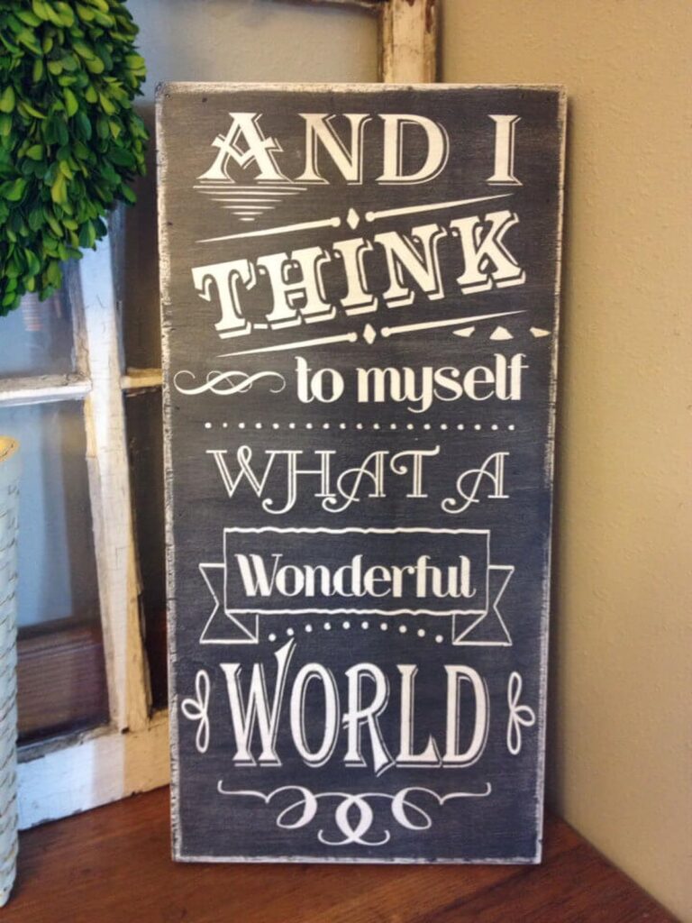 25 Creative Rustic Wood Signs for Heartfelt Inspiration