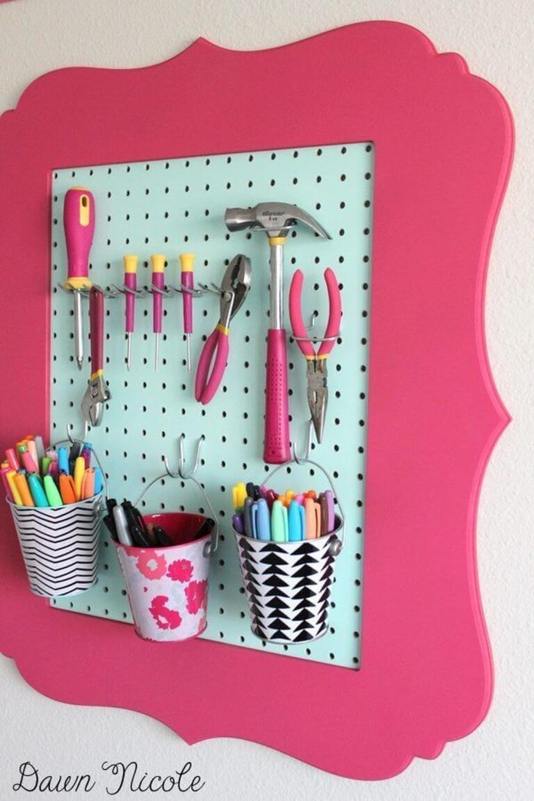23 Creative DIY Pegboard Ideas for Fun and Functional Organization