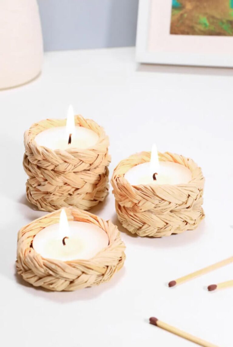 25 DIY Tealight Holders to Brighten Your Space