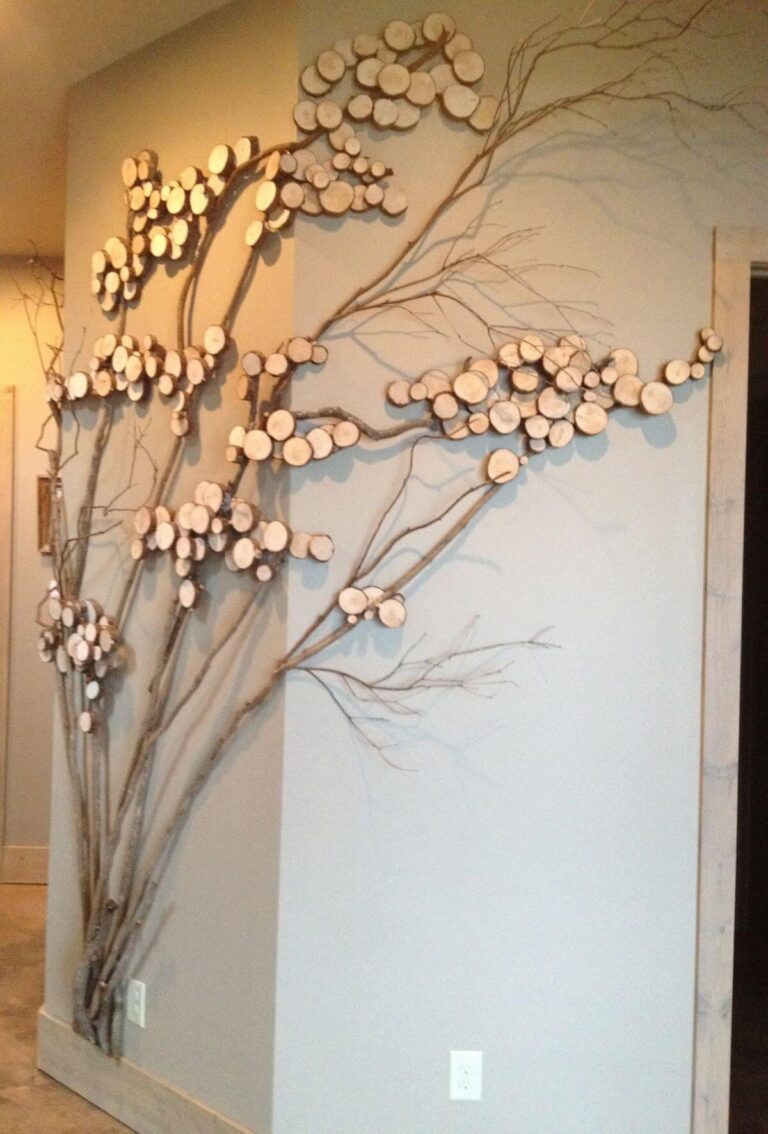 46 Eye-Catching Branch Decoration Ideas That Brighten Any Room