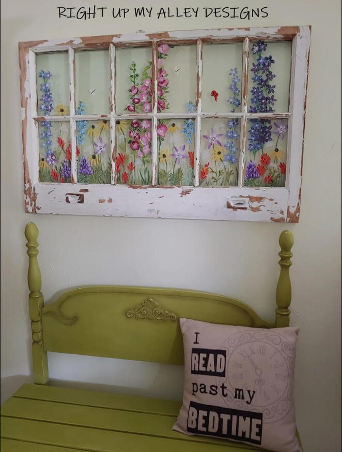 19 Gorgeous Hand Painted Window Ideas for a Fancy Home Upgrade