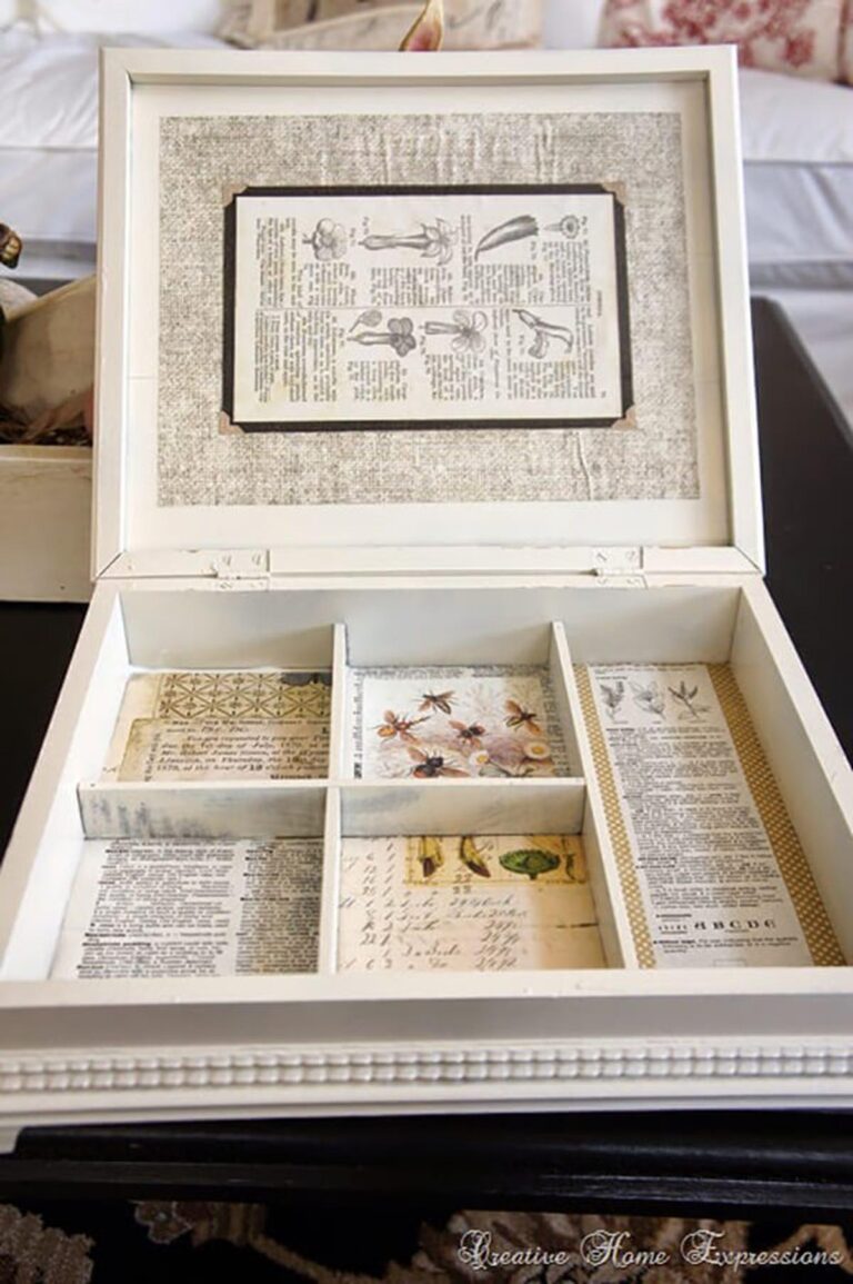 21 Beautiful DIY Jewelry Box Projects for Tidy Spaces