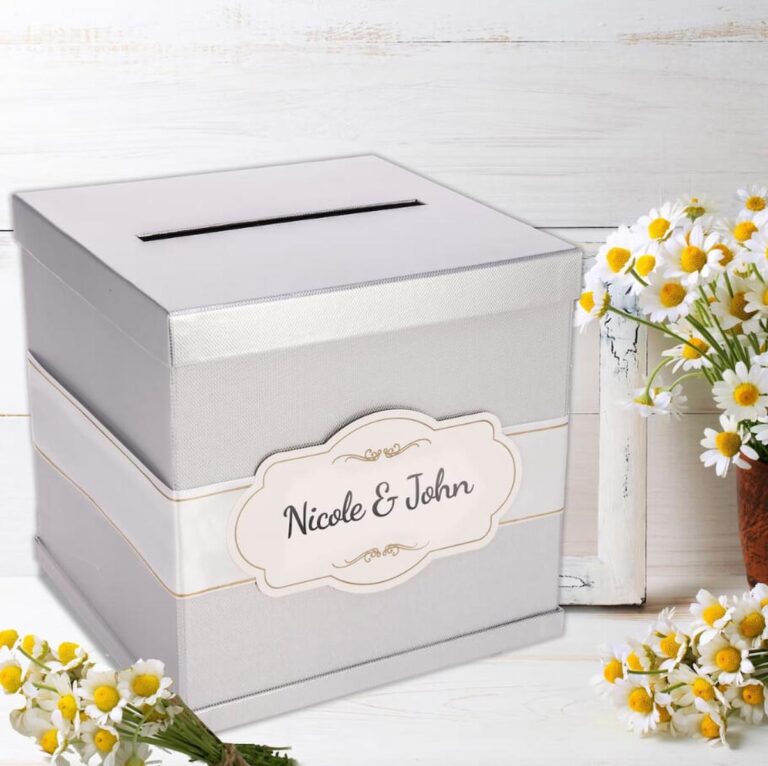 Top 17 Creative Card Box Ideas to Impress at Your Wedding