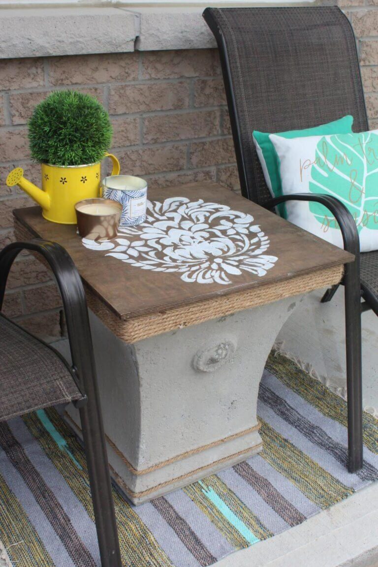 24 Stylish DIY Outdoor Tables to Elevate Your Backyard Entertaining