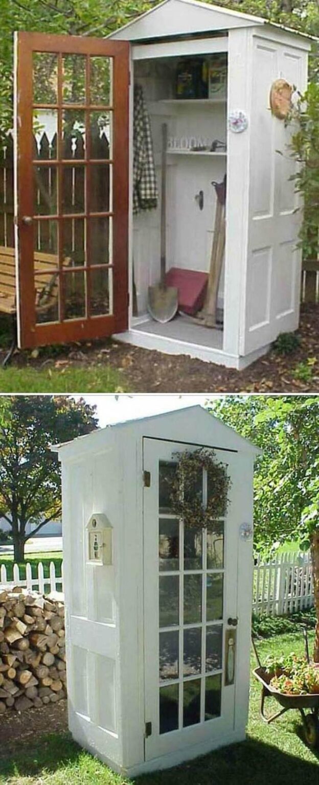27 Compact Storage Shed Designs Perfect for Small Gardens