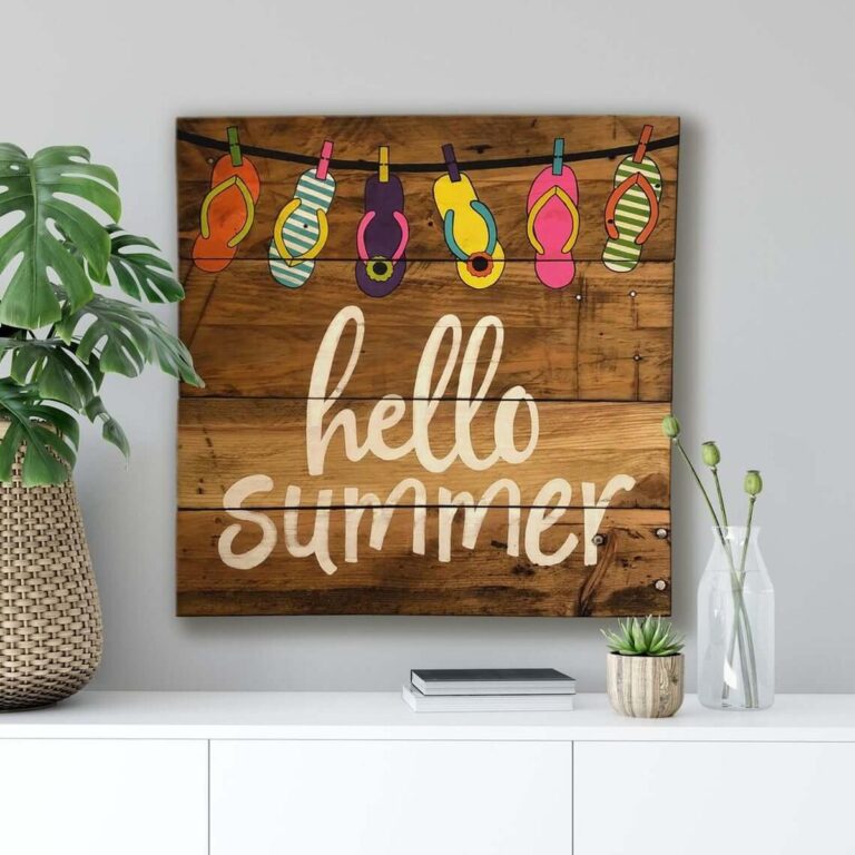 23 Fun and Fresh DIY Summer Signs to Brighten Up Your Space