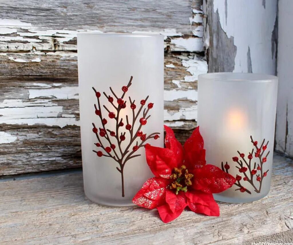 22 DIY Christmas Candle Crafts for a Brighter Holiday
