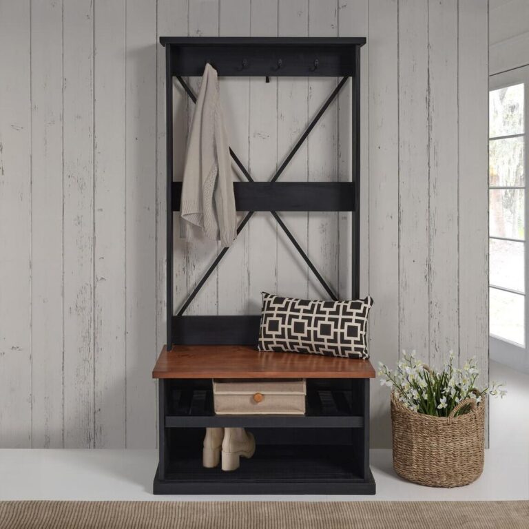 15 Gorgeous DIY Hall Tree Bench Ideas for a Picture-Perfect Foyer