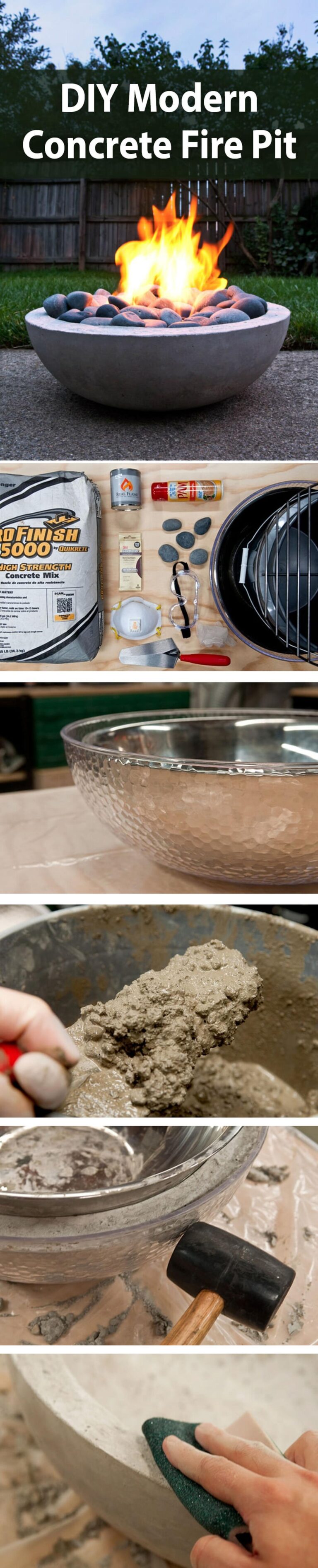 16 Simple Table Top Fire Bowls to Craft at Home