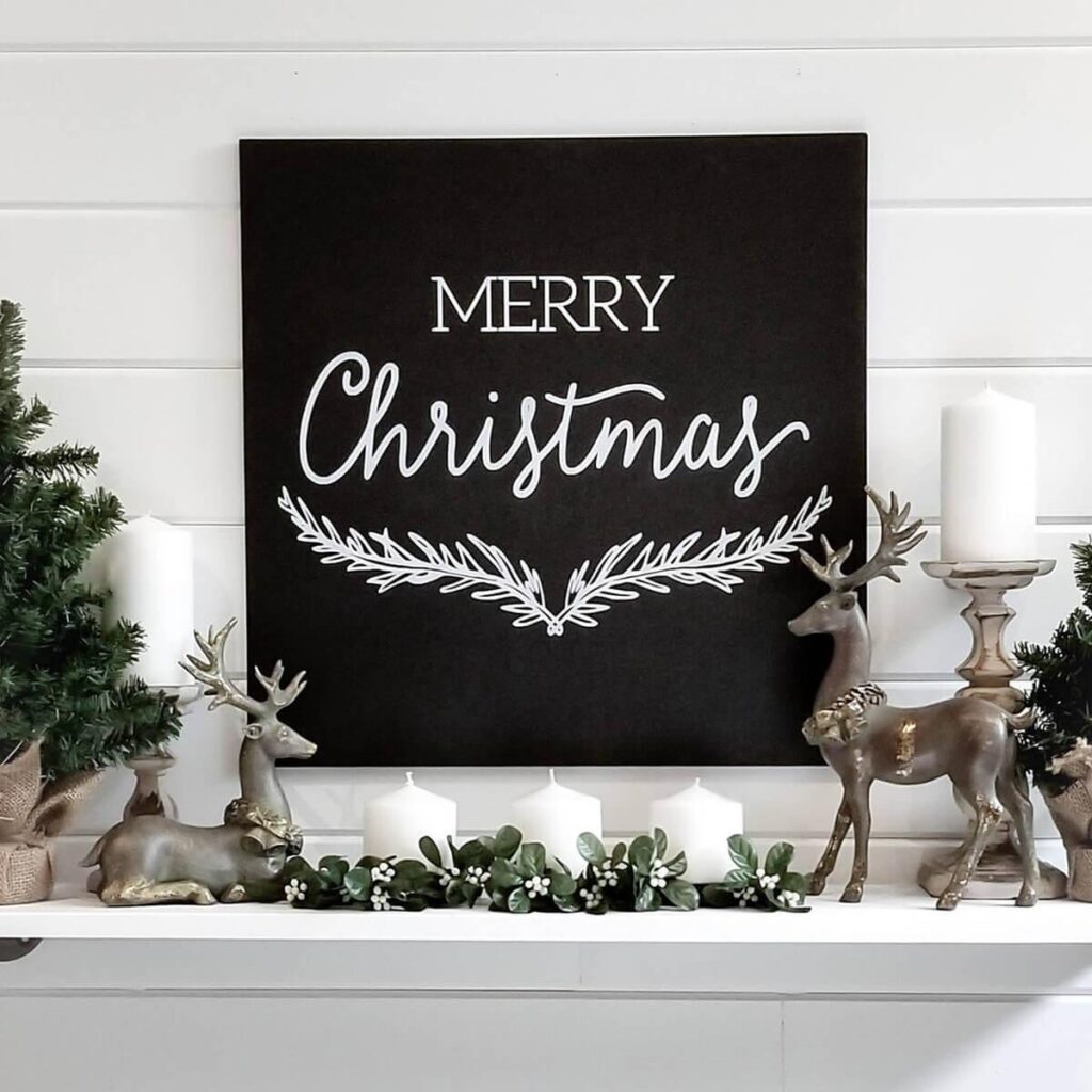 26 Eye-Catching Christmas Wood Signs for Your Home