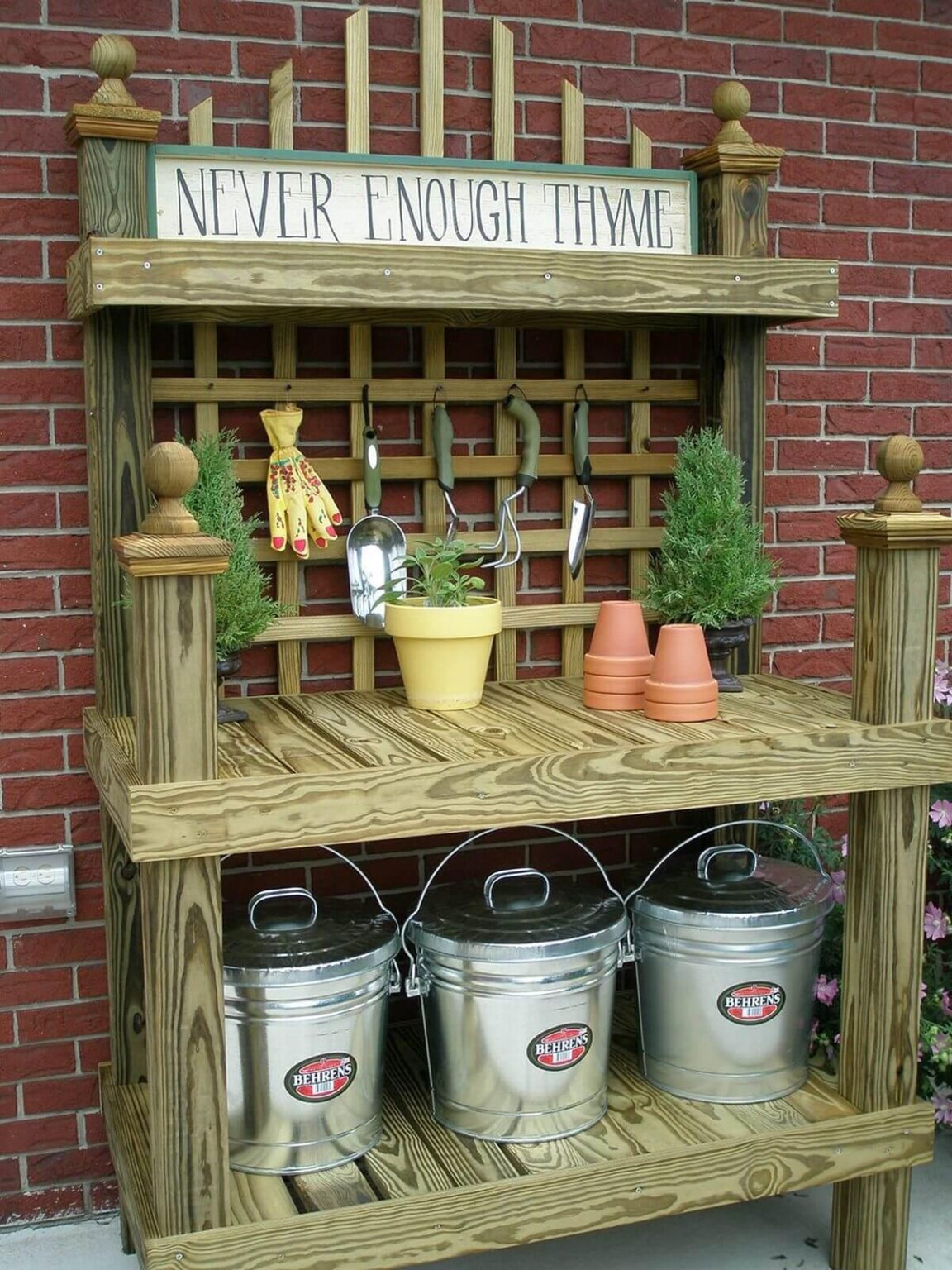 26 Potting Bench Designs to Elevate Your Gardening Game