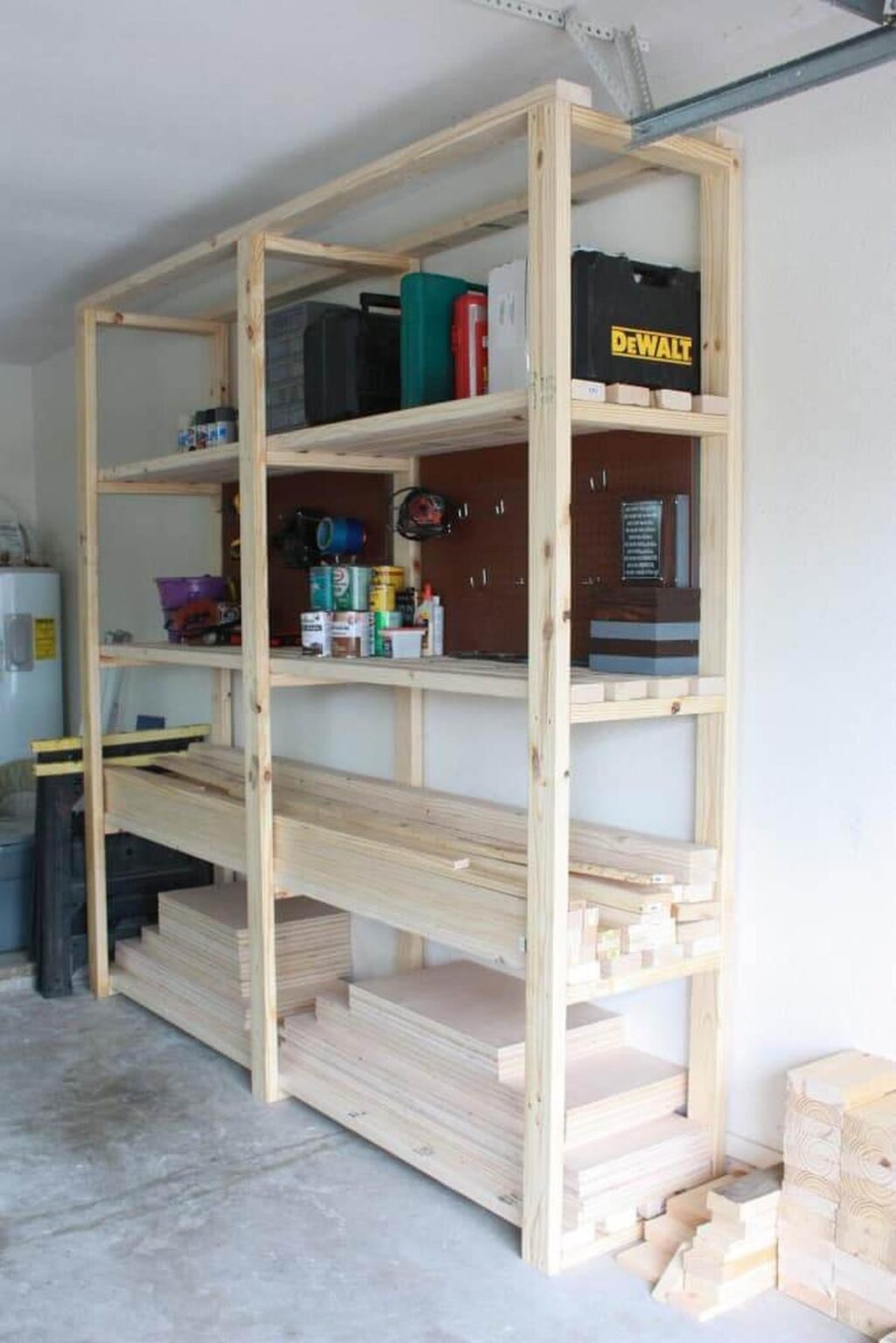 20 DIY Garage Storage Solutions That Save Money and Space