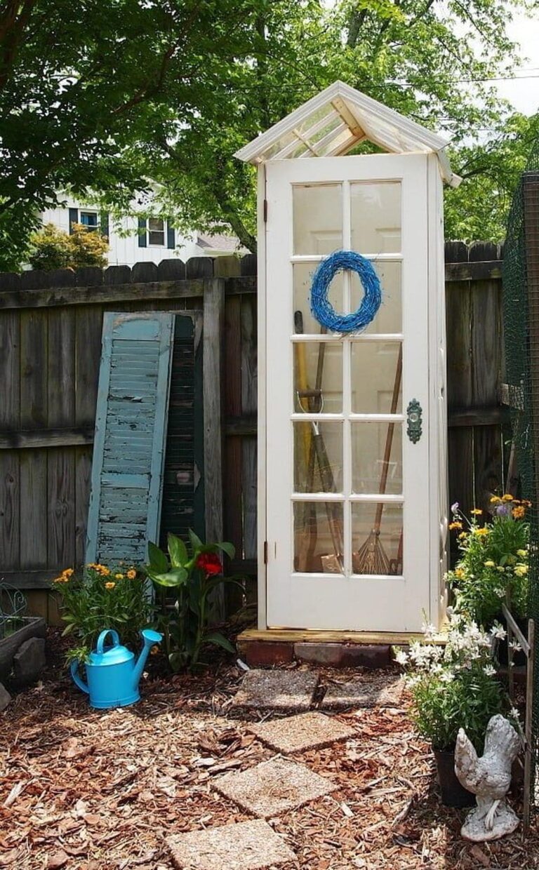 27 Compact Storage Shed Designs Perfect for Small Gardens