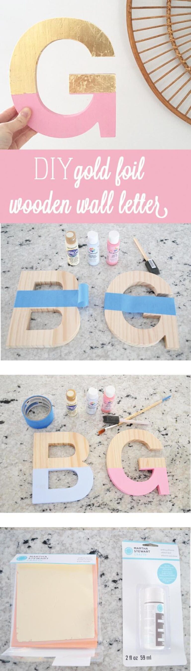 28 DIY Letter Projects for Fun and Affordable Crafting