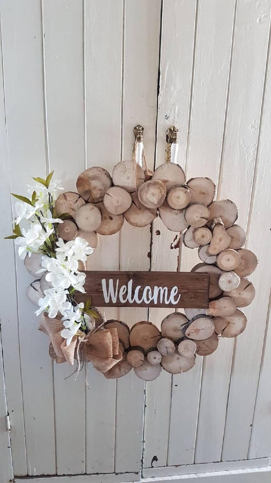 25 Creative Spring Wood Slice Decor Ideas to Welcome the Season