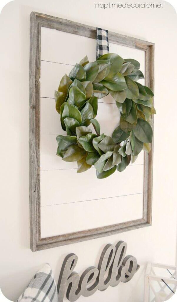 54 Rustic Farmhouse Wreath Designs to Welcome in Style