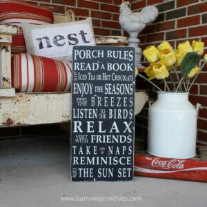 26 Beautiful Porch Sign Designs to Step into Spring
