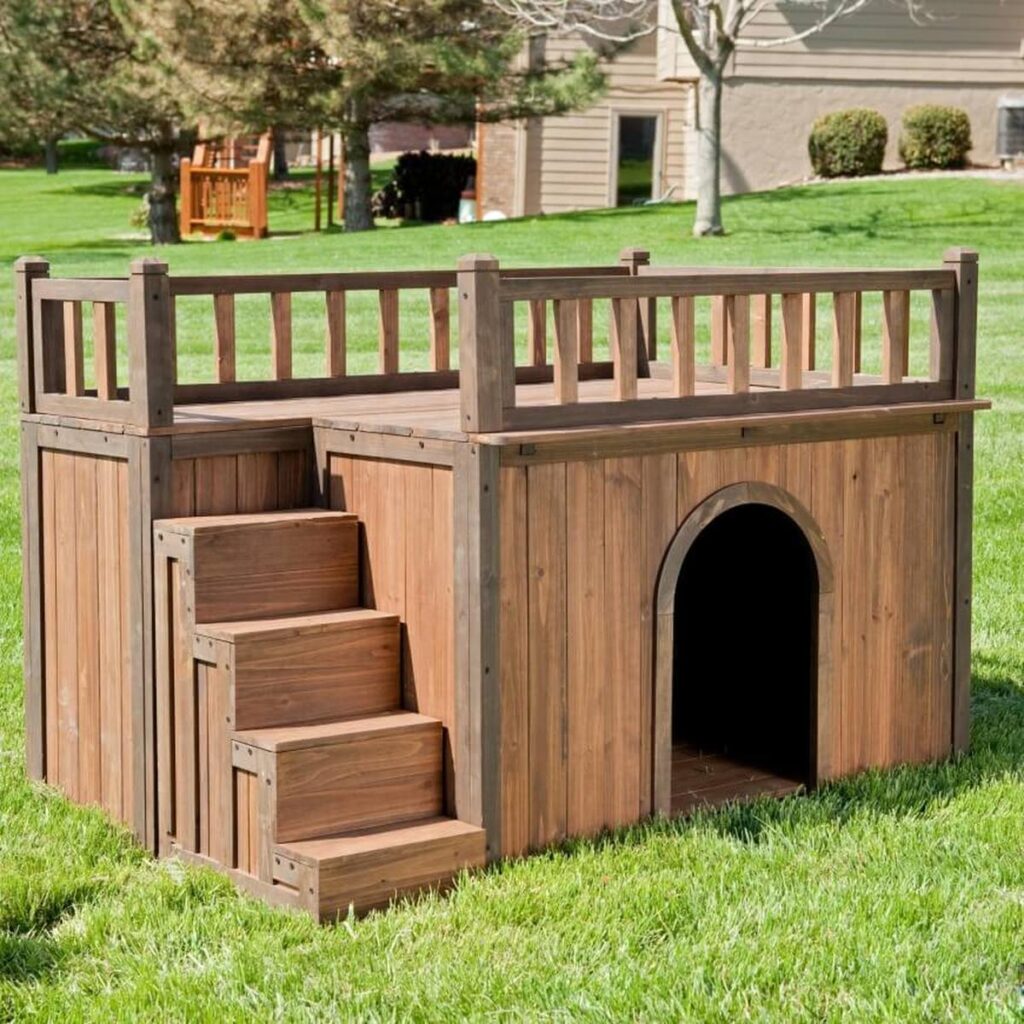 18 Adorable Outdoor Dog House Designs Your Pet Will Love