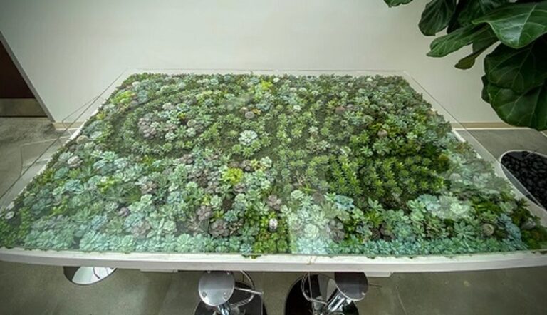24 Fantastic DIY Plant Table Ideas That Brighten Any Home