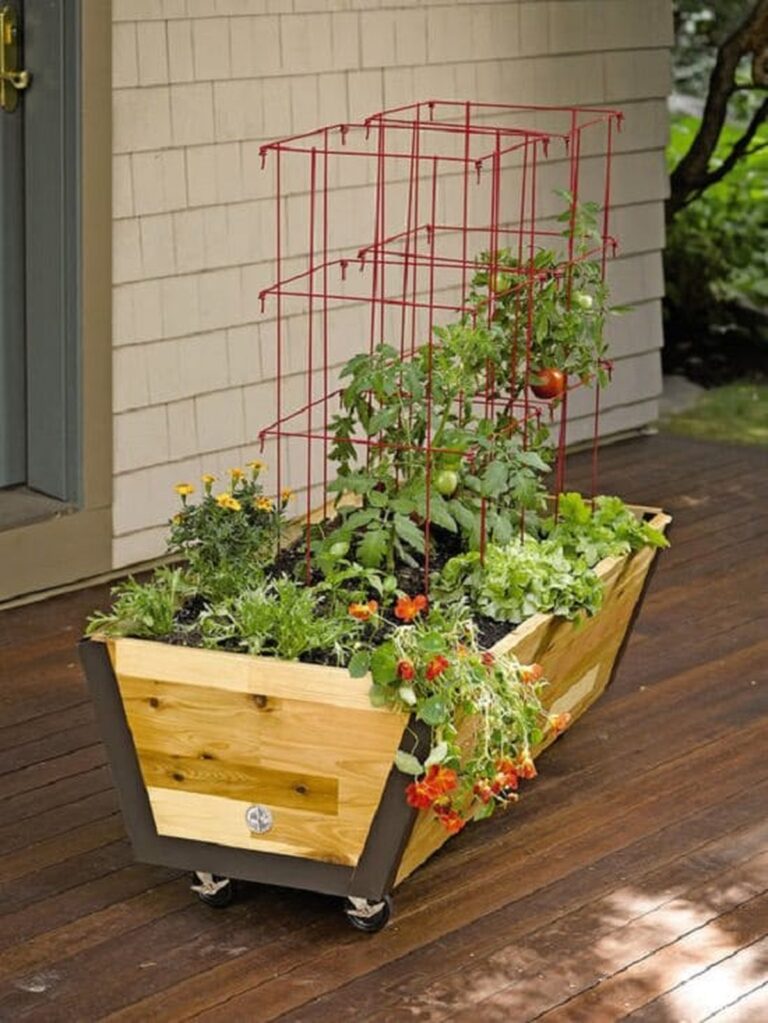 29 Clever DIY Mobile Garden Ideas for Gardeners On The Go