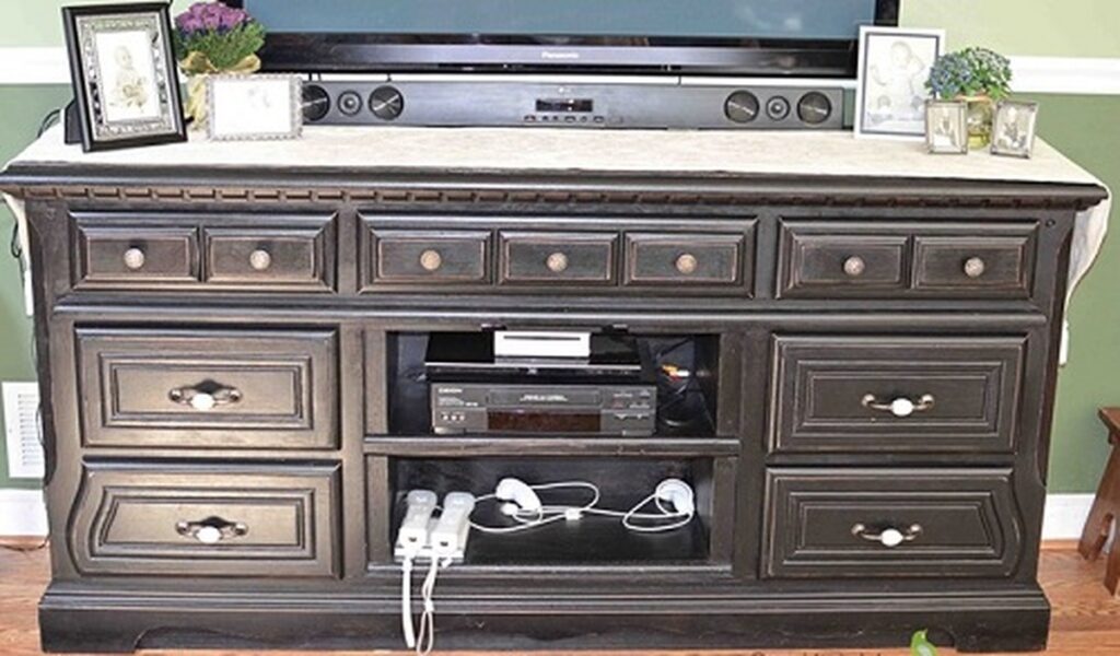 22 Clever DIY Dresser as a TV Stand Ideas for a Budget Makeover
