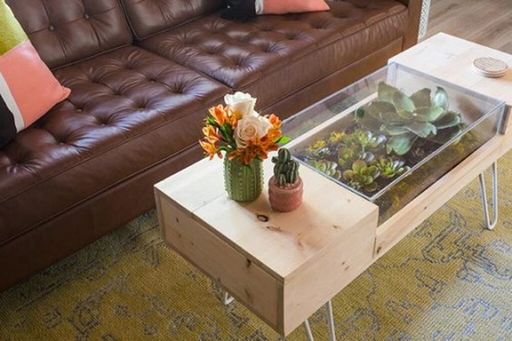 24 Fantastic DIY Plant Table Ideas That Brighten Any Home
