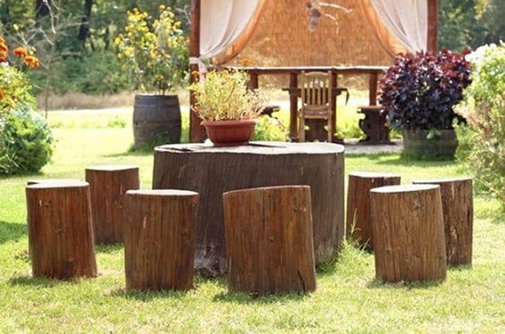 30 Brilliant Tree Stump Ideas for the Garden to Transform Your Space