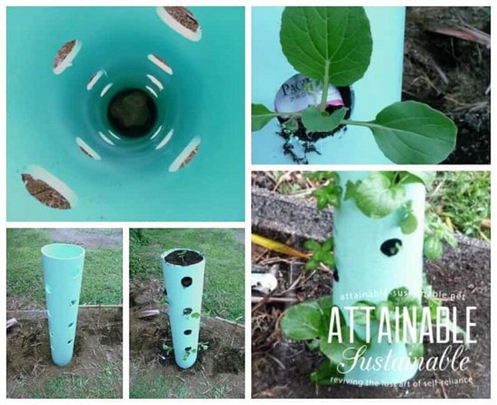 15 Stunning DIY PVC Pipe Planters for Your Dream Garden