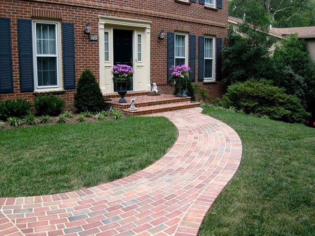 36 Charming Brick Pathway Ideas to Transform Your Garden