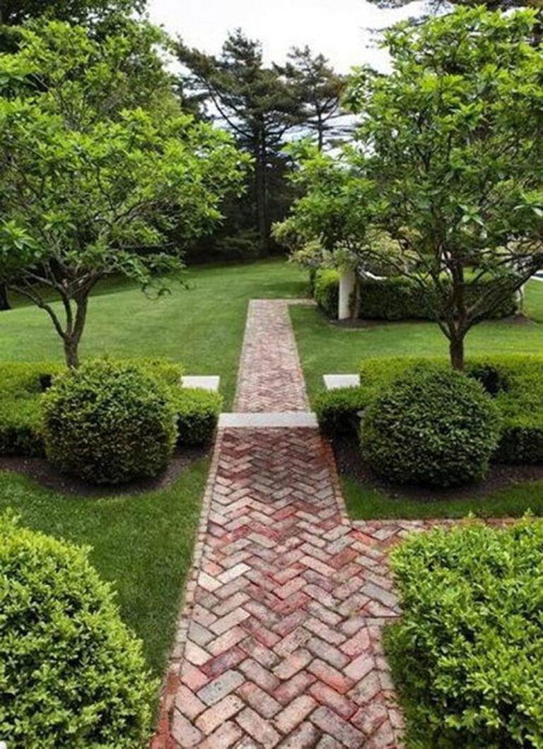 36 Charming Brick Pathway Ideas to Transform Your Garden