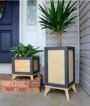 16 Charming DIY Tall Planter Ideas for a Stunning Curb Appeal
