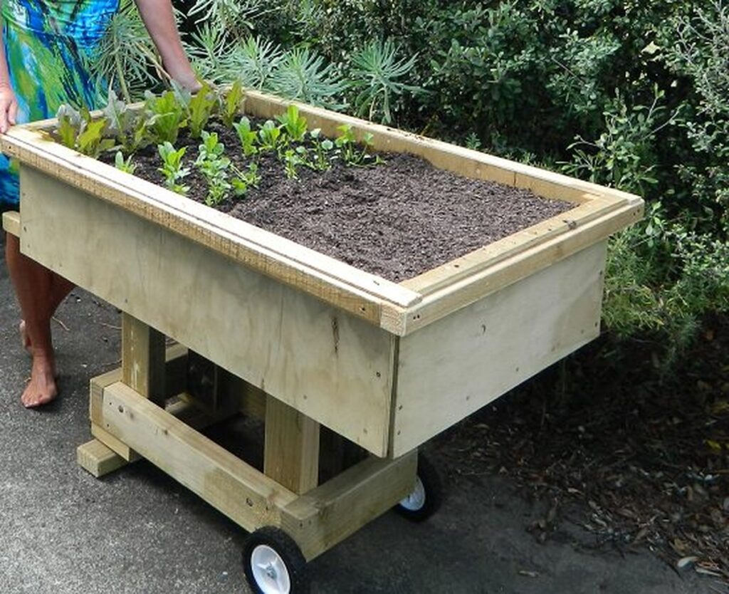 29 Clever DIY Mobile Garden Ideas for Gardeners On The Go