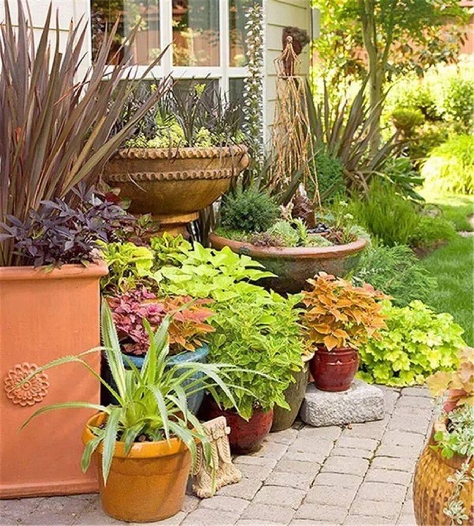14 Simple Container Garden Design Ideas for a Lovely Outdoor Space