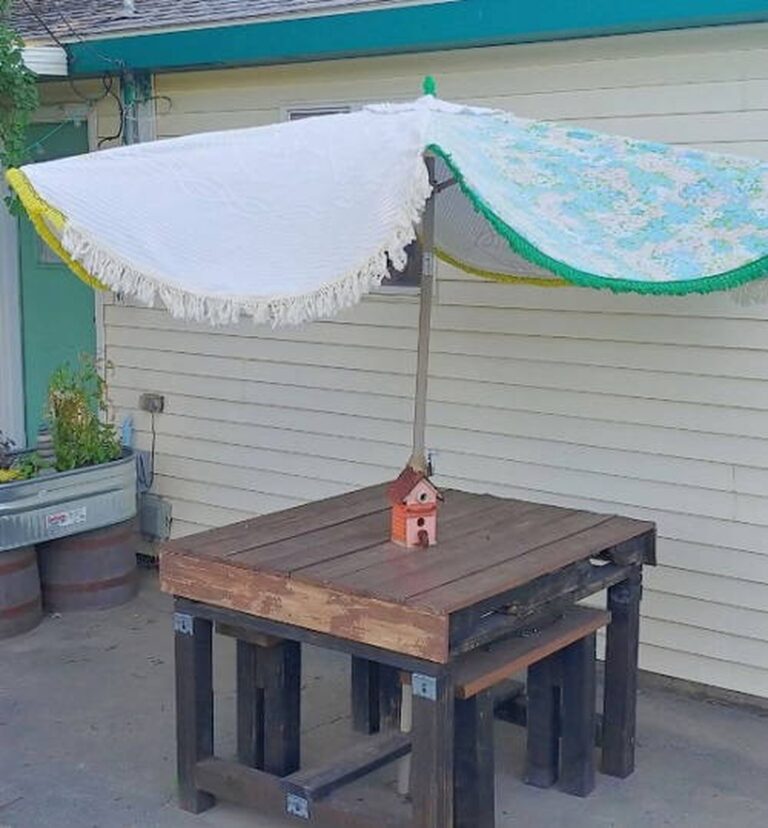 20 Charming DIY Garden Umbrella Ideas to Brighten Your Outdoors