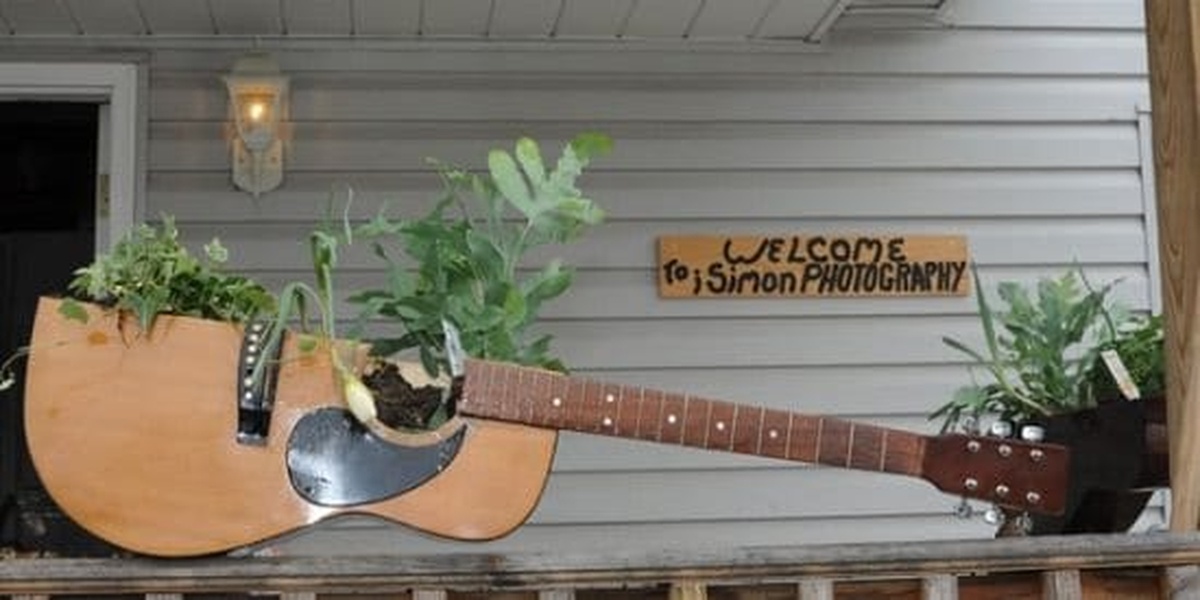 7 Ideal DIY Musical Instrument Planters That Steal the Show
