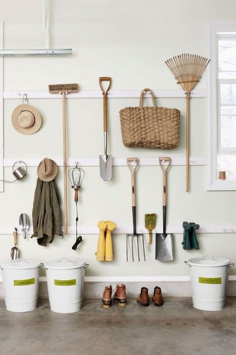 21 Brilliant DIY Garden Tool Storage Ideas to Transform Your Shed