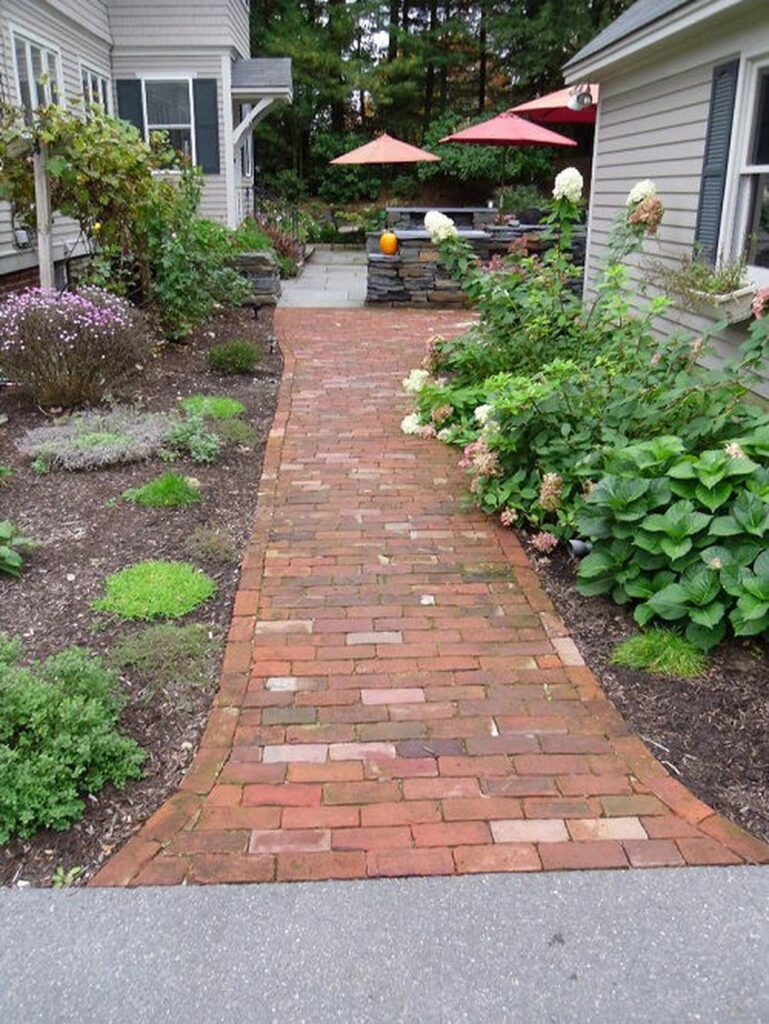 36 Charming Brick Pathway Ideas to Transform Your Garden