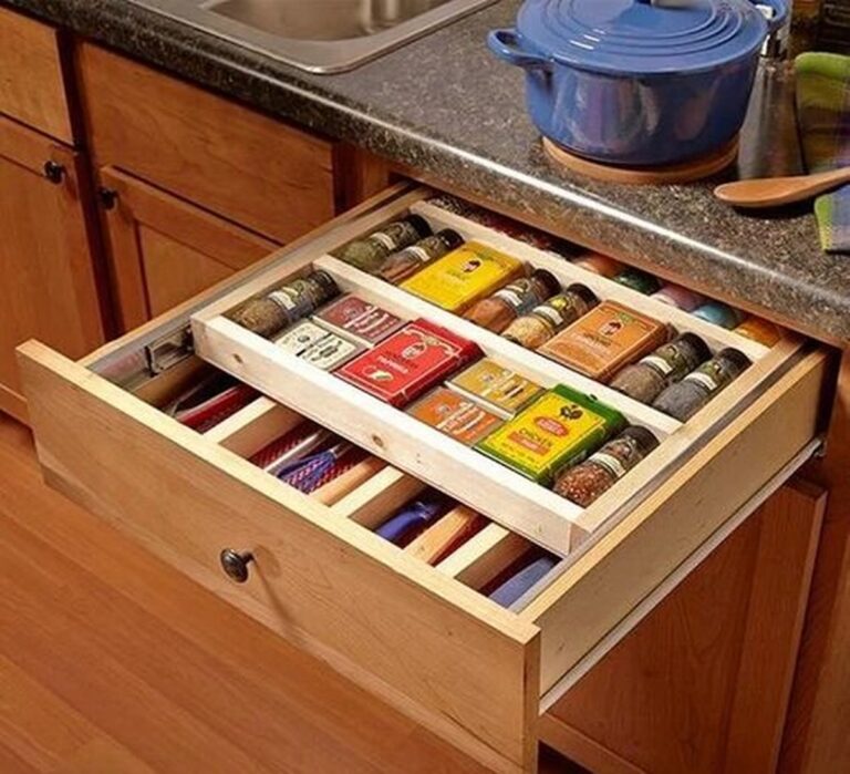 39 Brilliant Spice Rack Ideas for Smart Kitchen Storage