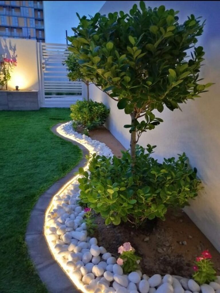 25 Perfect Gardens with White Rocks That Will Inspire You