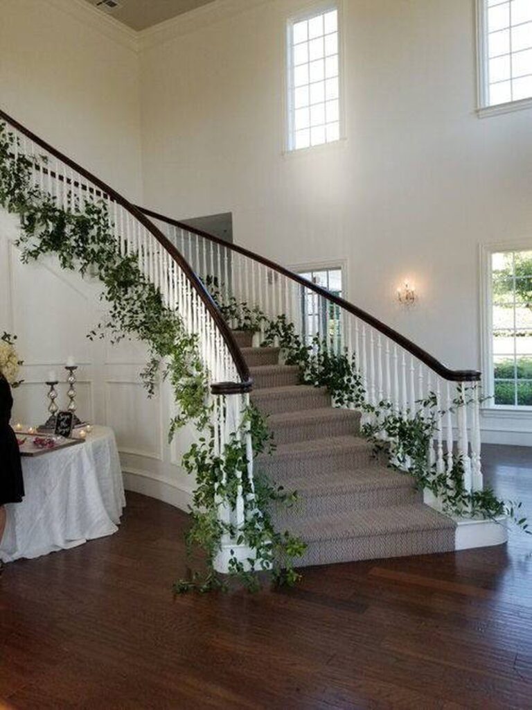 21 Stunning Staircase with Plant Ideas to Refresh Your Home