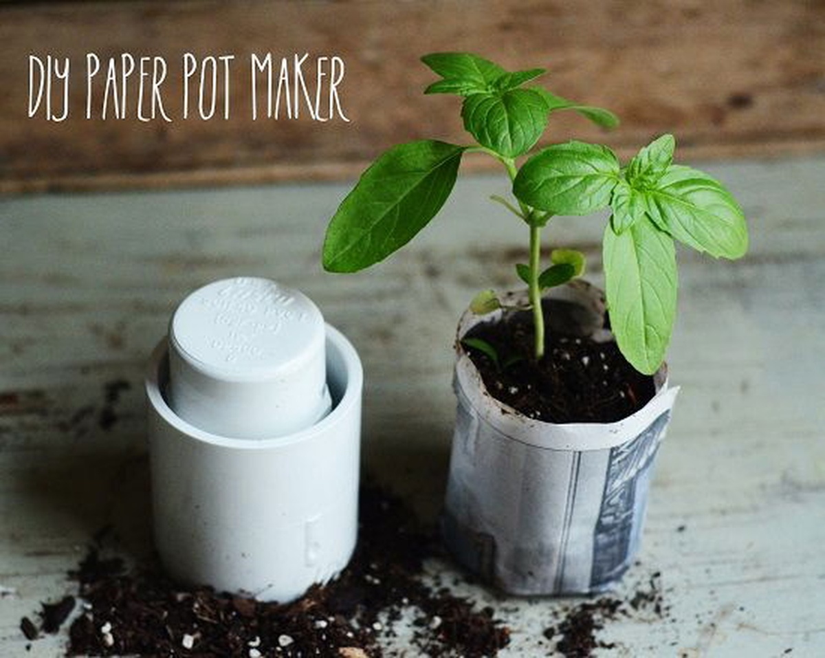 14 Charming Ways to Recycle Papers Into DIY Paper Plant Pots