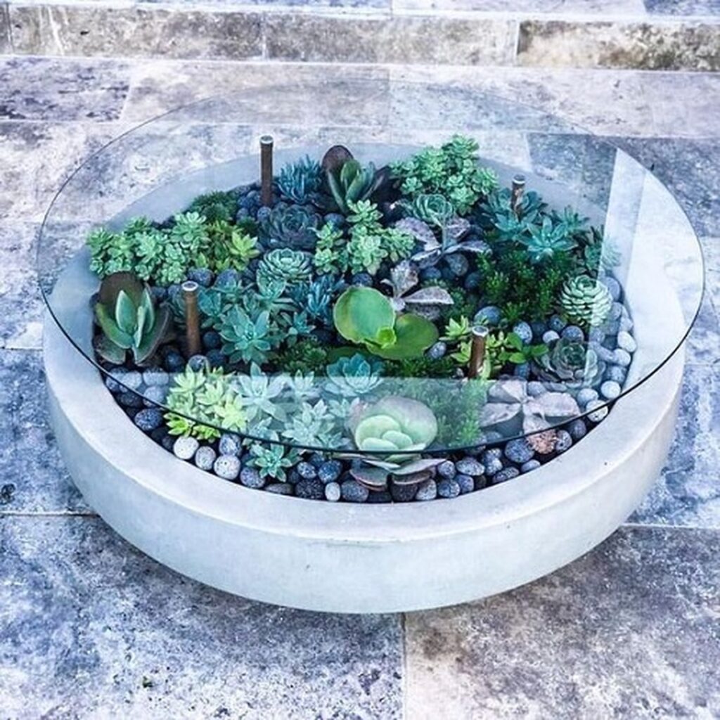 24 Fantastic DIY Plant Table Ideas That Brighten Any Home