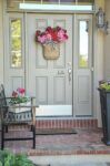 35 Charming Front Door Decor Ideas With Plants to Welcome Home