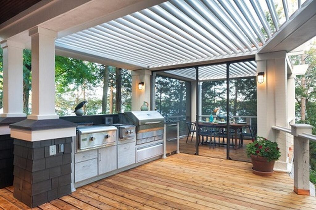 50 Stunning Big Outdoor Kitchen Ideas for Dreamy Backyard Cooking