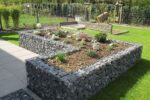 24 Delightful Gabion Plant Stand Ideas for Your Outdoor Oasis
